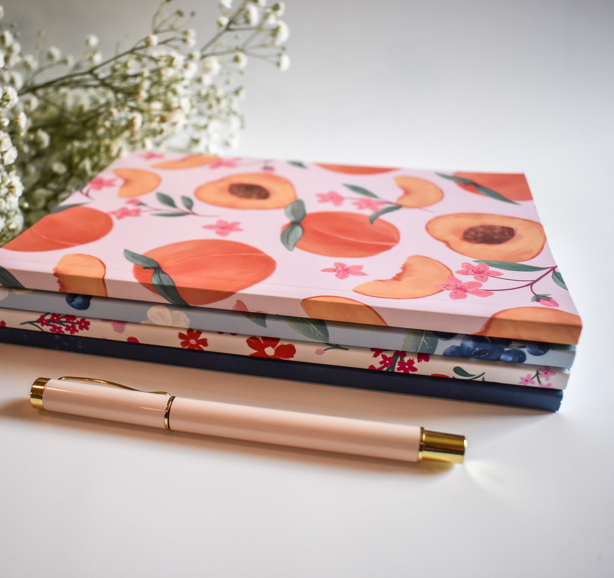 Peach Blossom Journal – Wild Peonies Studio