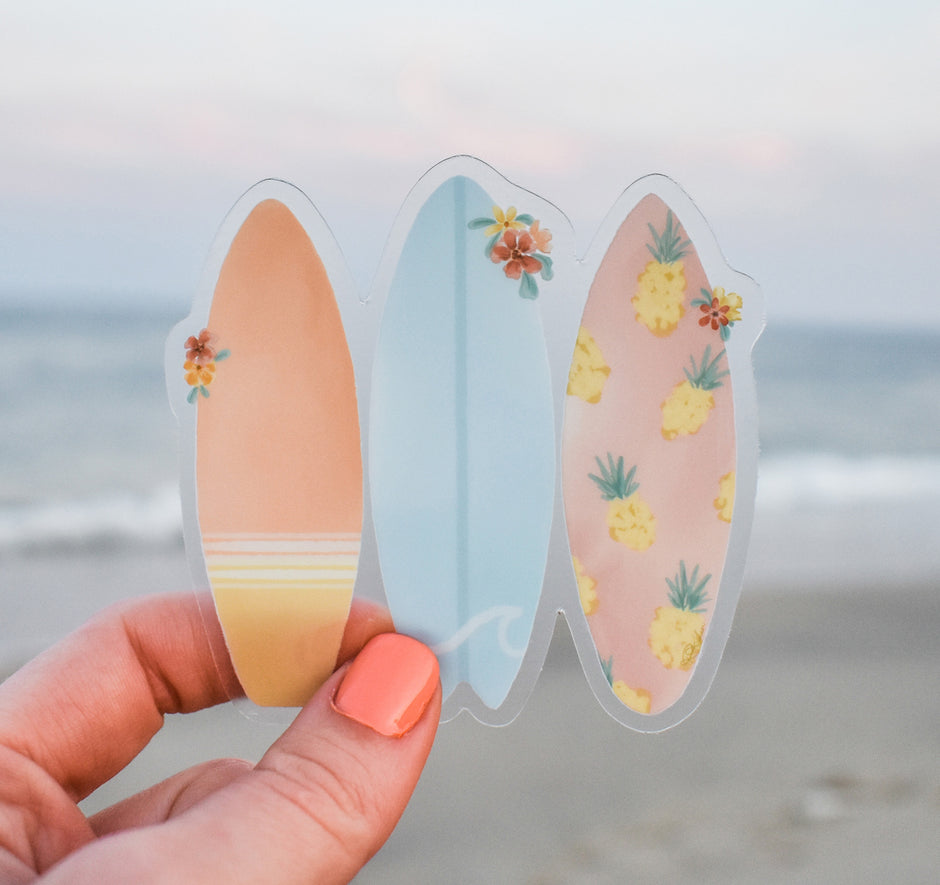 Beach Stickers – Wild Peonies Studio